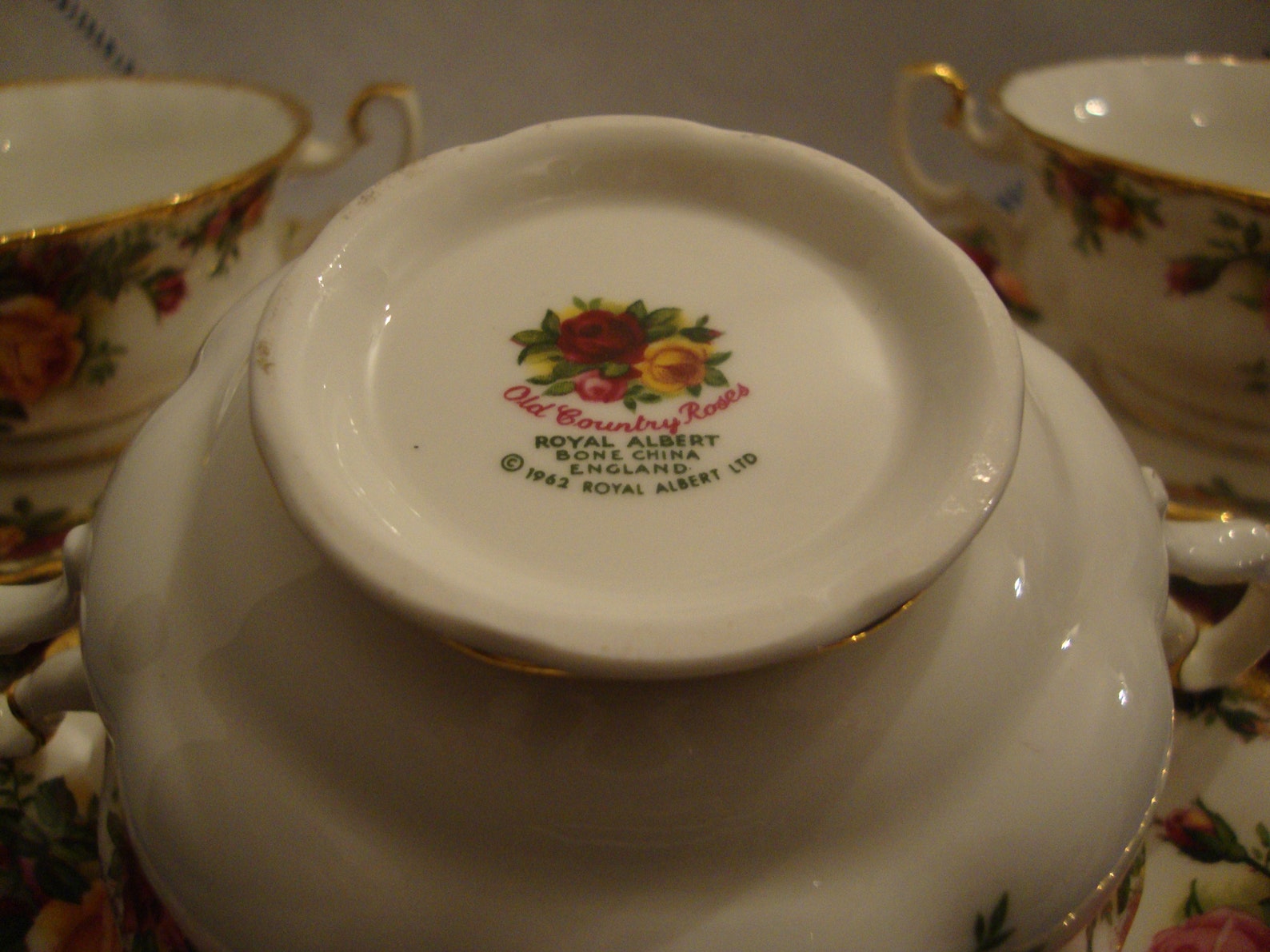 ROYAL ALBERT Old Country Roses Soup Bowls Creme Soup Bowl - Etsy UK