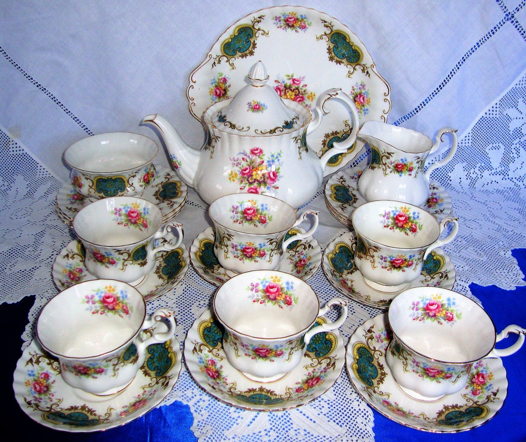 Royal Albert Berkeley Tea Set / Service - Etsy