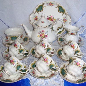 Royal Albert Berkeley Tea Set / Service - Etsy