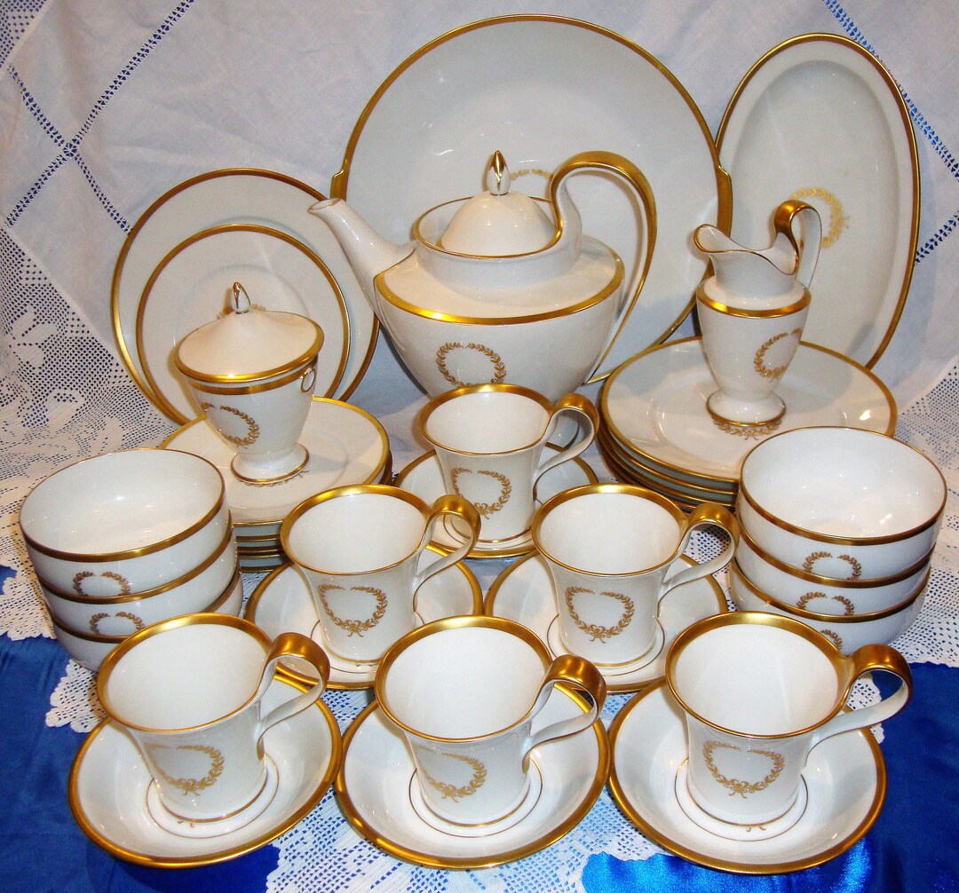 Furstenberg Porcelain Tea Set / Breakfast Set Unrivalled Quality - Etsy