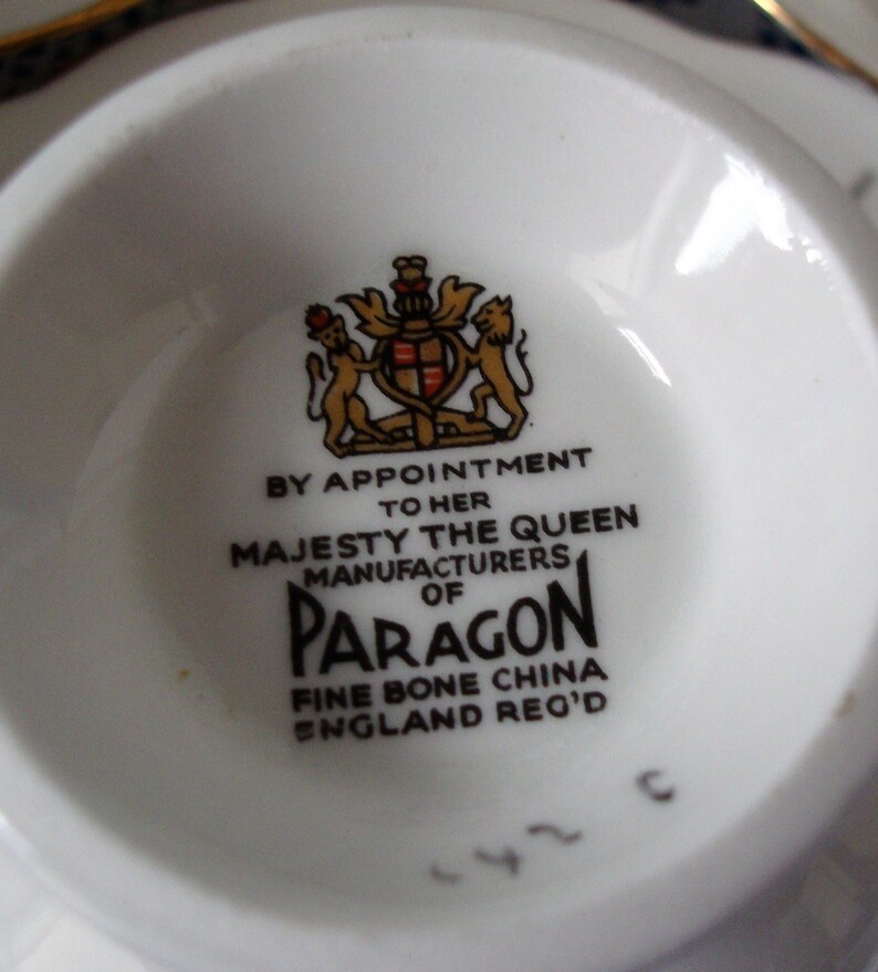 Immaculate PARAGON POMPADOUR Tea Set Perfect 21pc. - Etsy UK