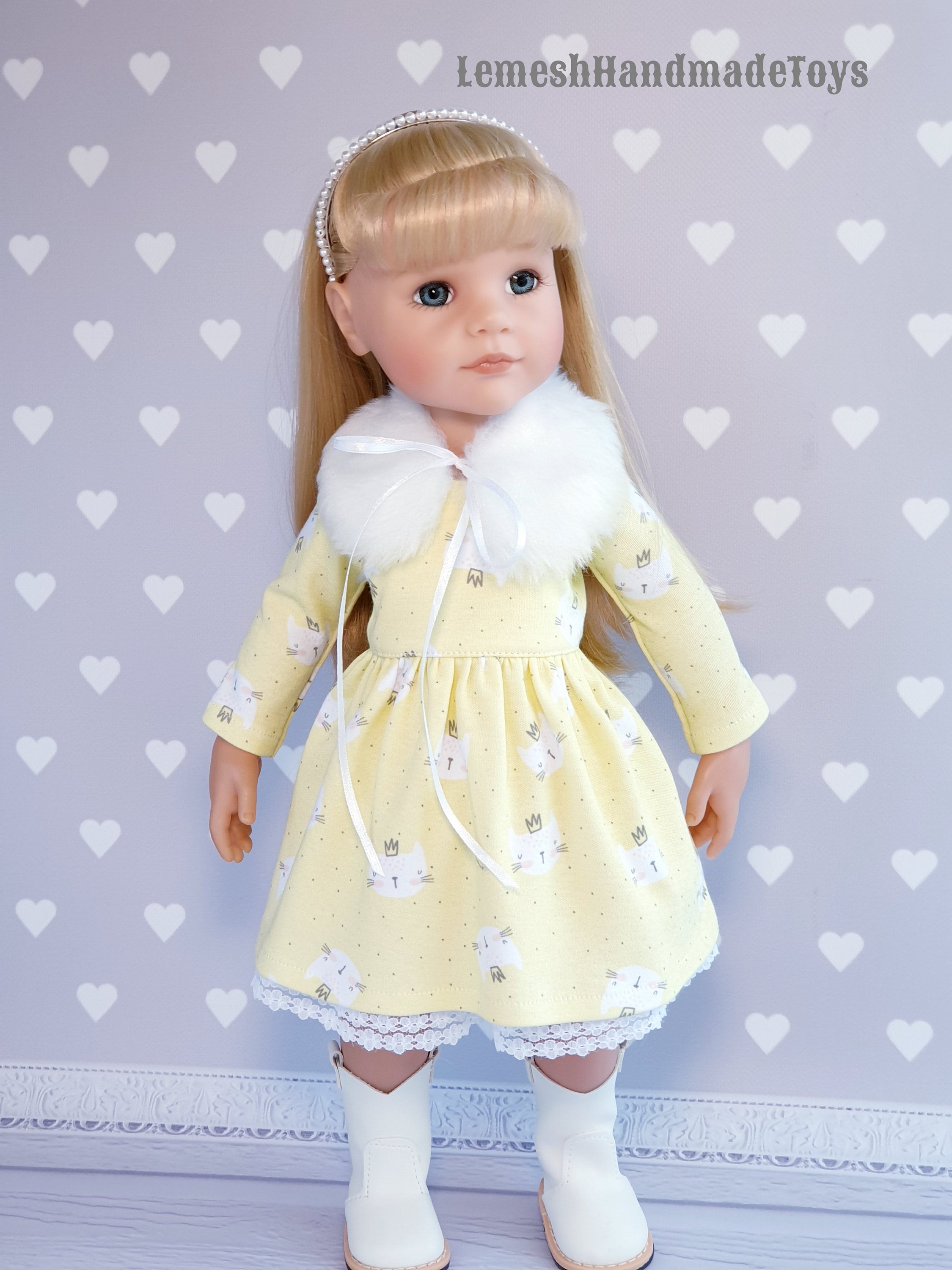 Dress for Gotz dolls 18 inch Gotz Hannah Happy Kidz doll summer outfit ...