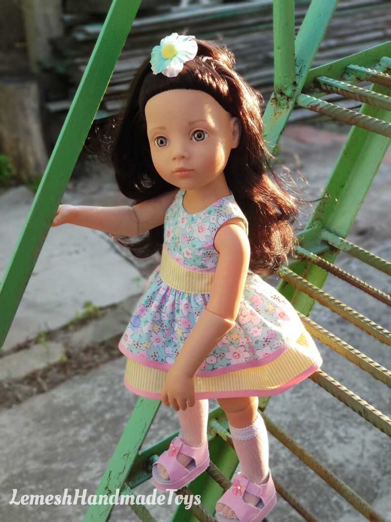Doll dress for Gotz dolls.18 inch Doll Clothes. Gotz happy | Etsy