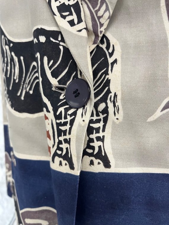 1990s Maurizio Romani Elephant Blazer, Imported from … - Gem