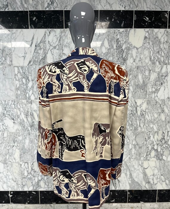 1990s Maurizio Romani Elephant Blazer, Imported from … - Gem