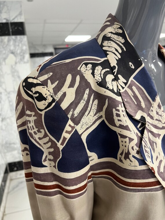 1990s Maurizio Romani Elephant Blazer, Imported from … - Gem