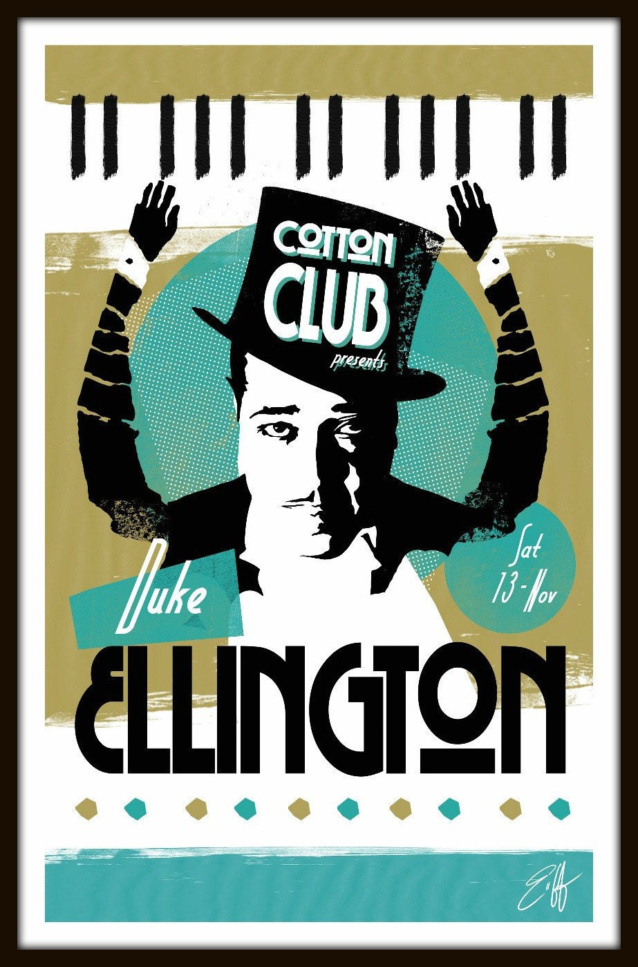 Duke Ellington by Elliot Griffin Limited Edition Print - Etsy