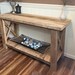 Rustic, Reclaimed Barn Wood Console Table. Custom Sizes and Finishes ...