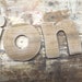 Rustic Distressed Reclaimed Barn Wood Lower Case Letters. Any LETTER ...