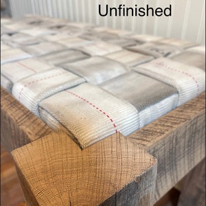 Reclaimed Fire Hose Bench. Custom Sizes and Finishes Available. - Etsy