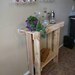 Rustic Cedar Entry Way / Console Table - Etsy