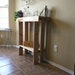 Rustic Cedar Entry Way / Console Table - Etsy
