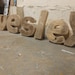Rustic Distressed Reclaimed Barn Wood Lower Case Letters. Any LETTER ...