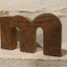 Rustic Distressed Reclaimed Barn Wood Lower Case Letters. Any LETTER ...