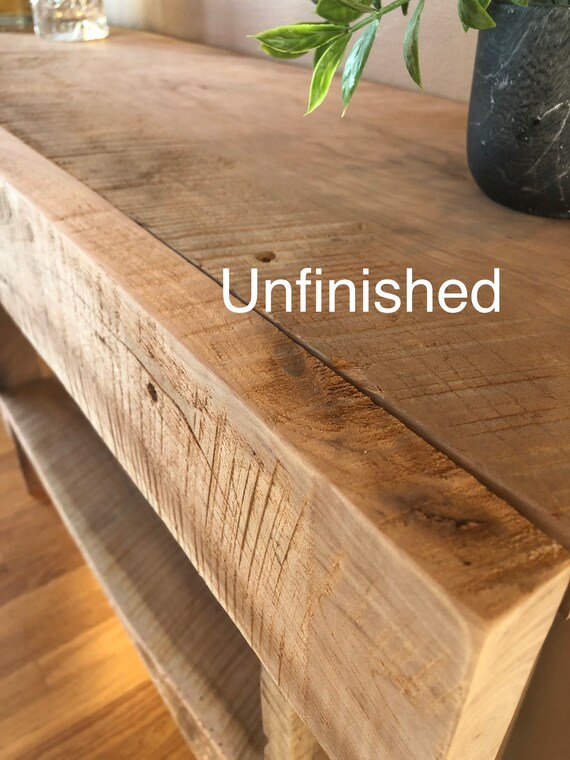 Reclaimed Sofa Table Cherry