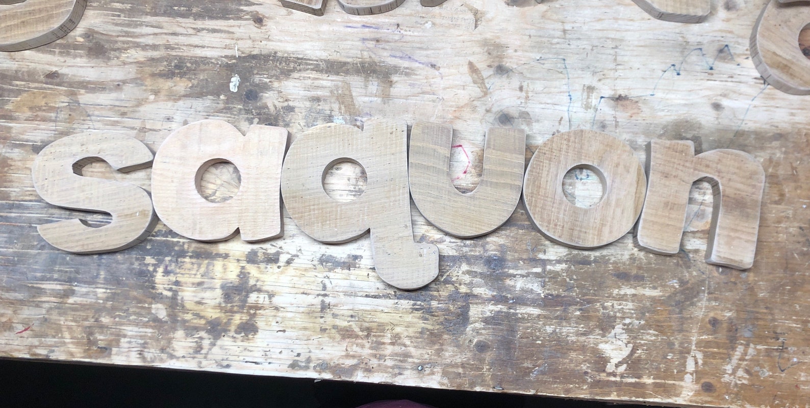 Rustic Distressed Reclaimed Barn Wood Lower Case Letters. Any LETTER ...
