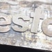 Rustic Distressed Reclaimed Barn Wood Lower Case Letters. Any LETTER ...
