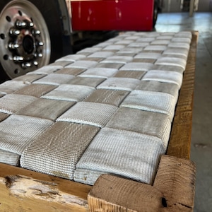 Reclaimed Fire Hose Bench. Custom Sizes and Finishes Available. - Etsy