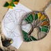 Stained Glass Pattern Tree of Life Suncatcher - Etsy