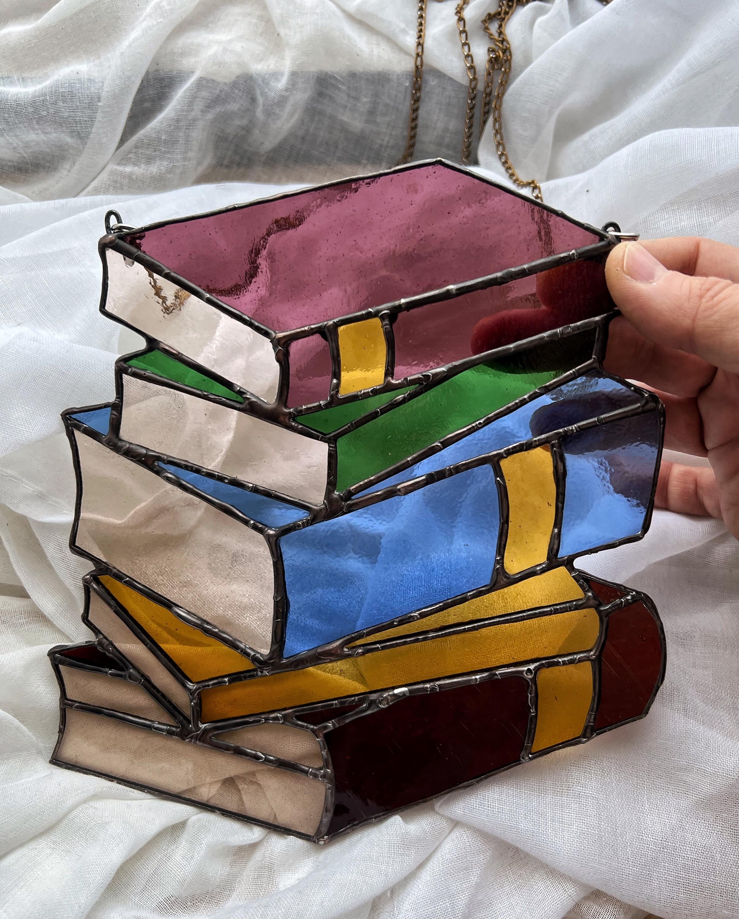 Stained Glass Pattern Books Suncatcher - Etsy