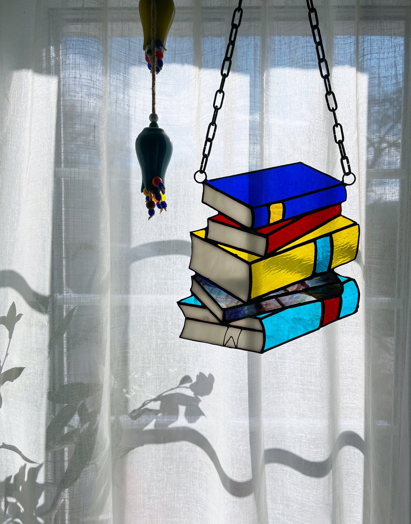 Stained Glass Pattern Books Suncatcher - Etsy