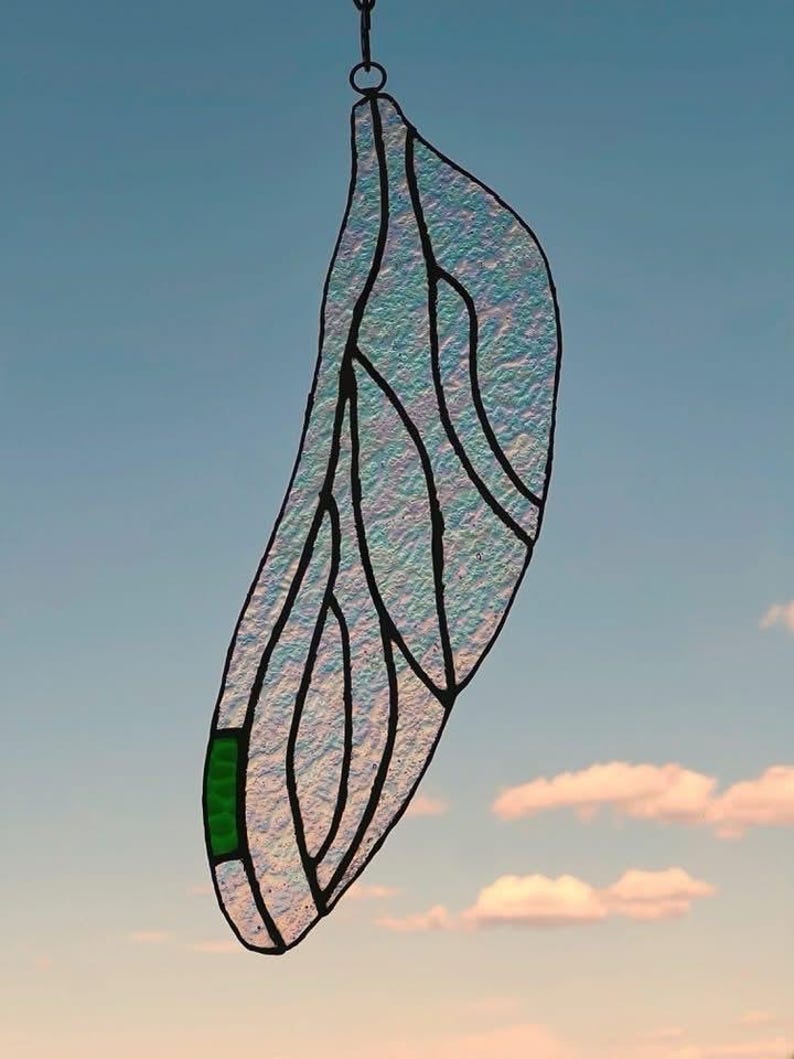 Dragonfly Wing Stained Glass Suncatcher Pattern - Etsy
