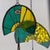Stained Glass Pattern Battle Betta Fish Suncatcher - Etsy
