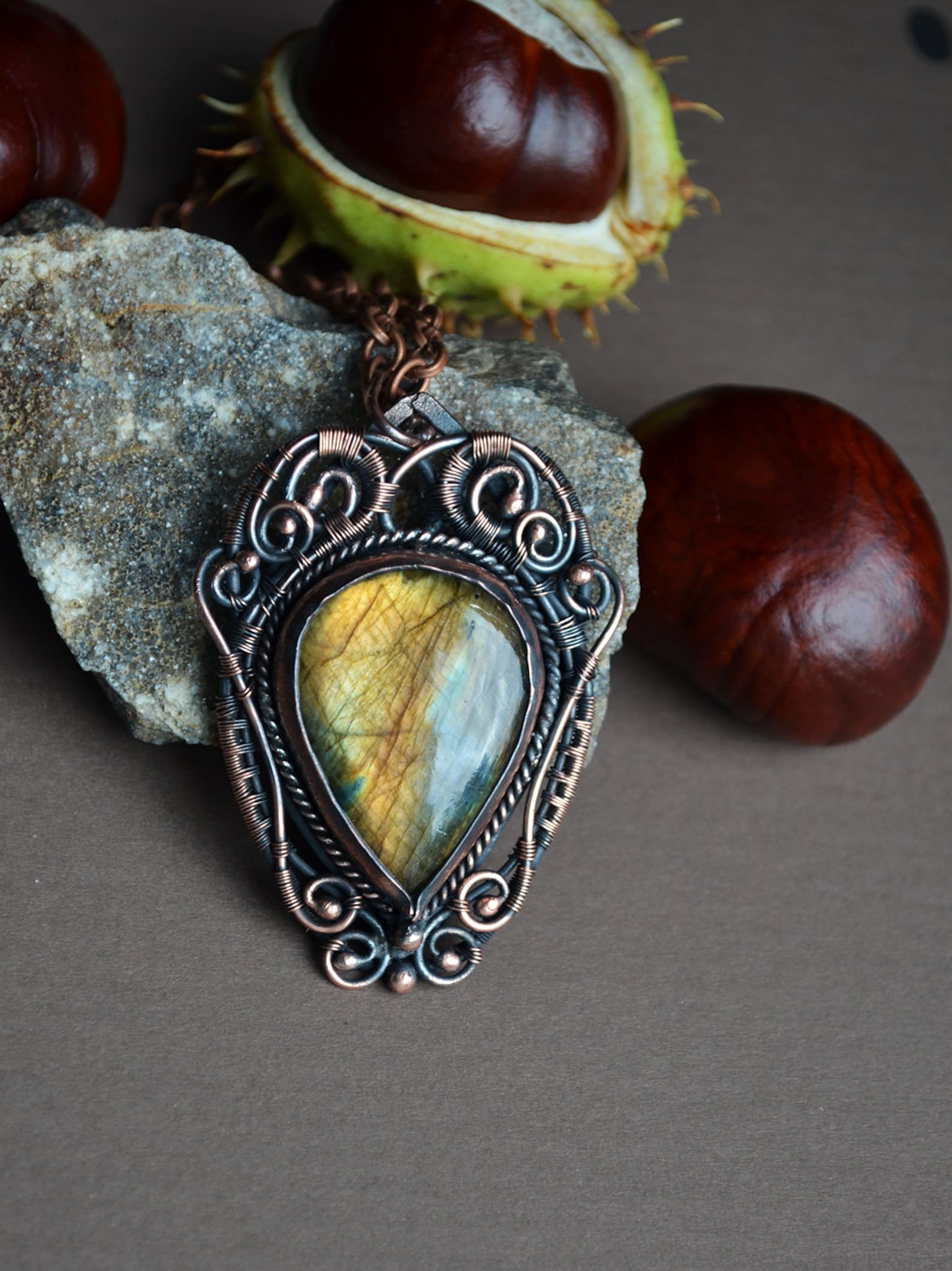 Labradorite Jewelry, Wire Wrapped Labradorite, Wire Wrap, Wire Wrapped ...
