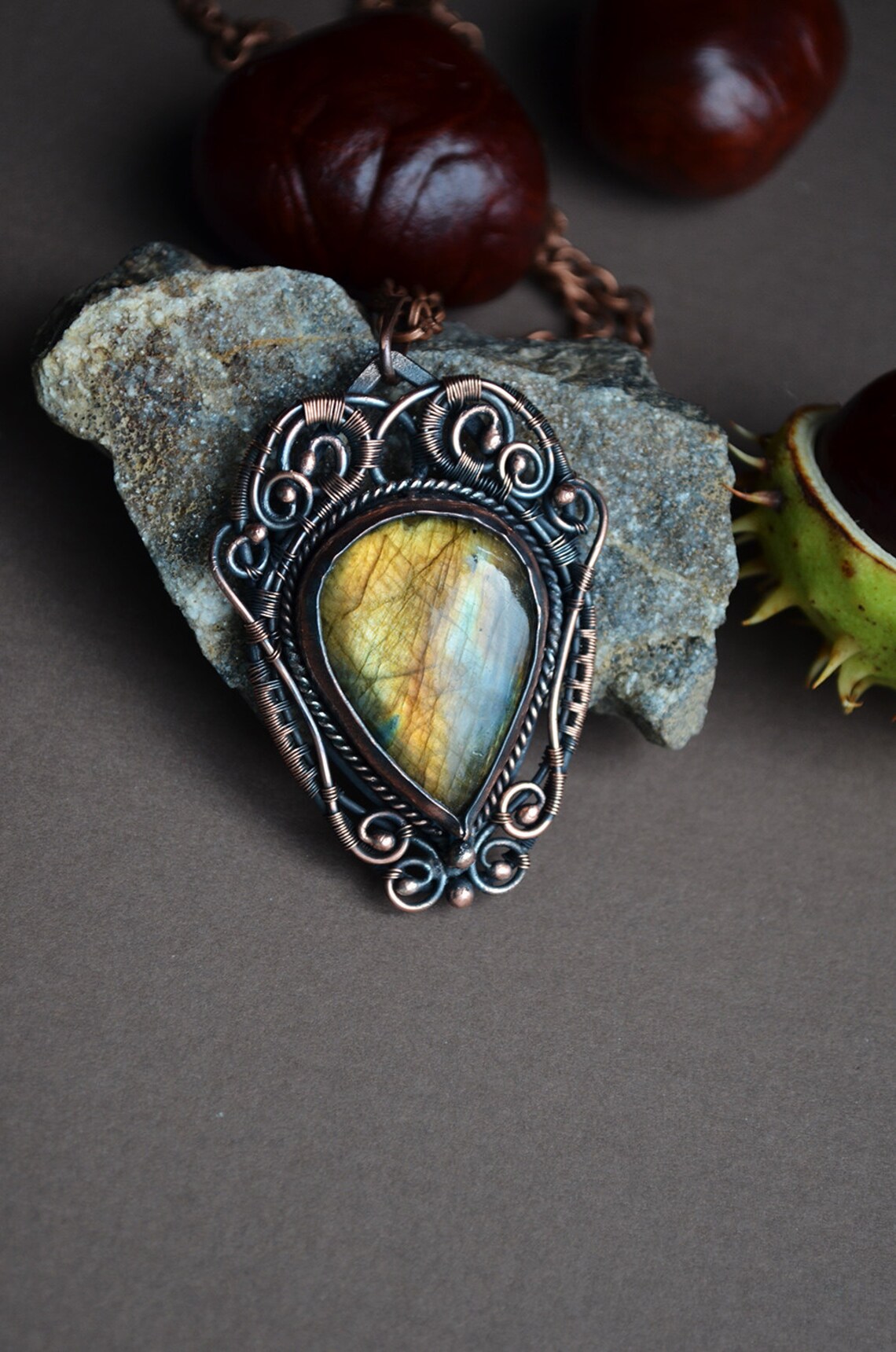 Labradorite Jewelry, Wire Wrapped Labradorite, Wire Wrap, Wire Wrapped ...
