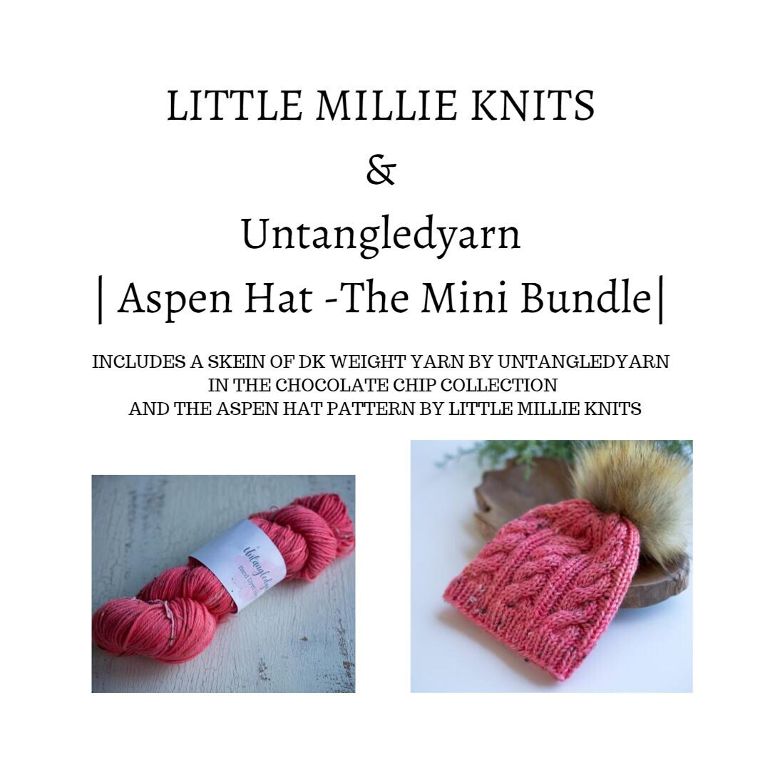 Aspen Hat Yarn and Pattern BUNDLE - Etsy