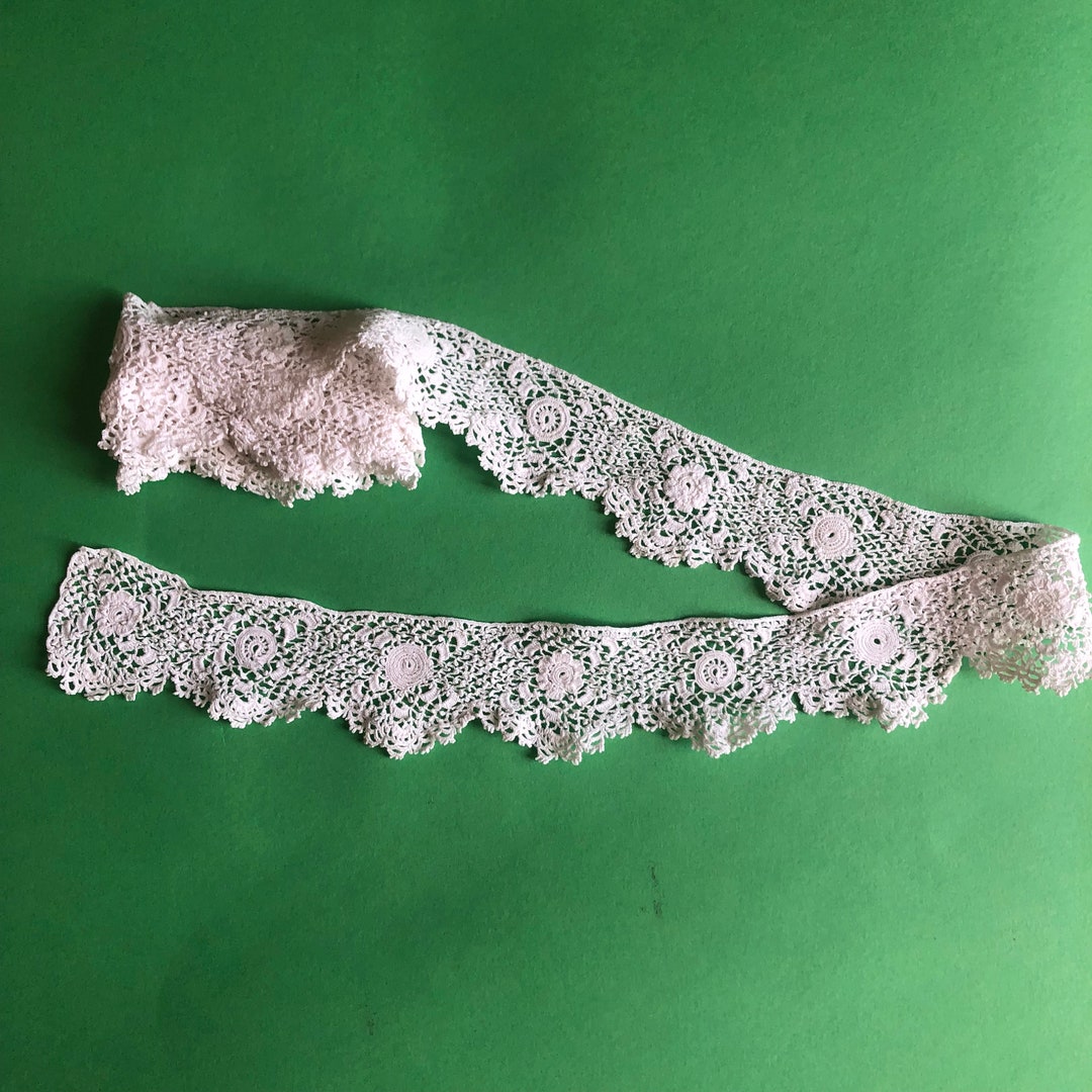 Antique Clones Lace Trim, Irish Lace, 2 in X 65 In - Etsy