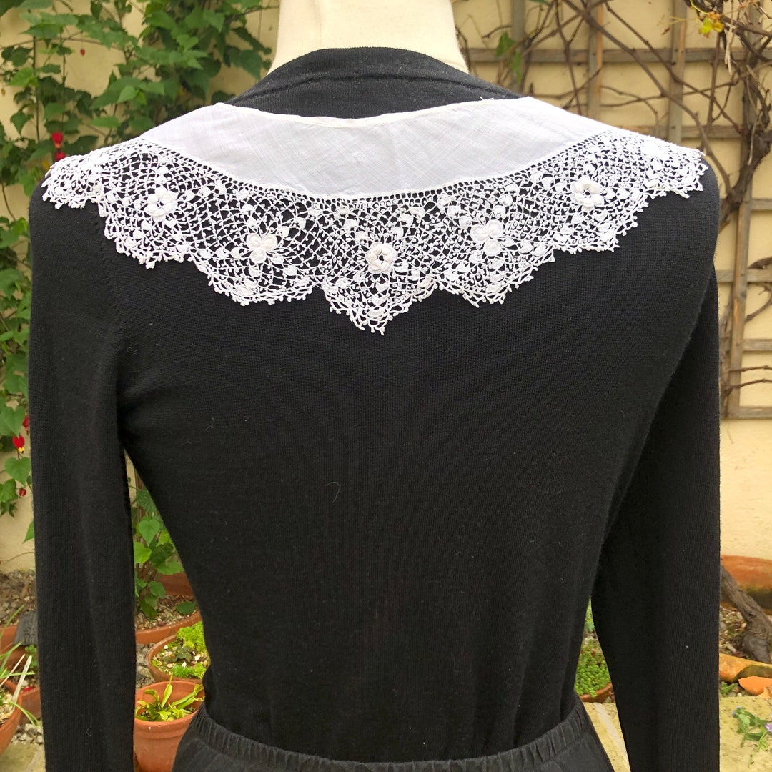 Clones Lace Collar Irish Lace Collar - Etsy