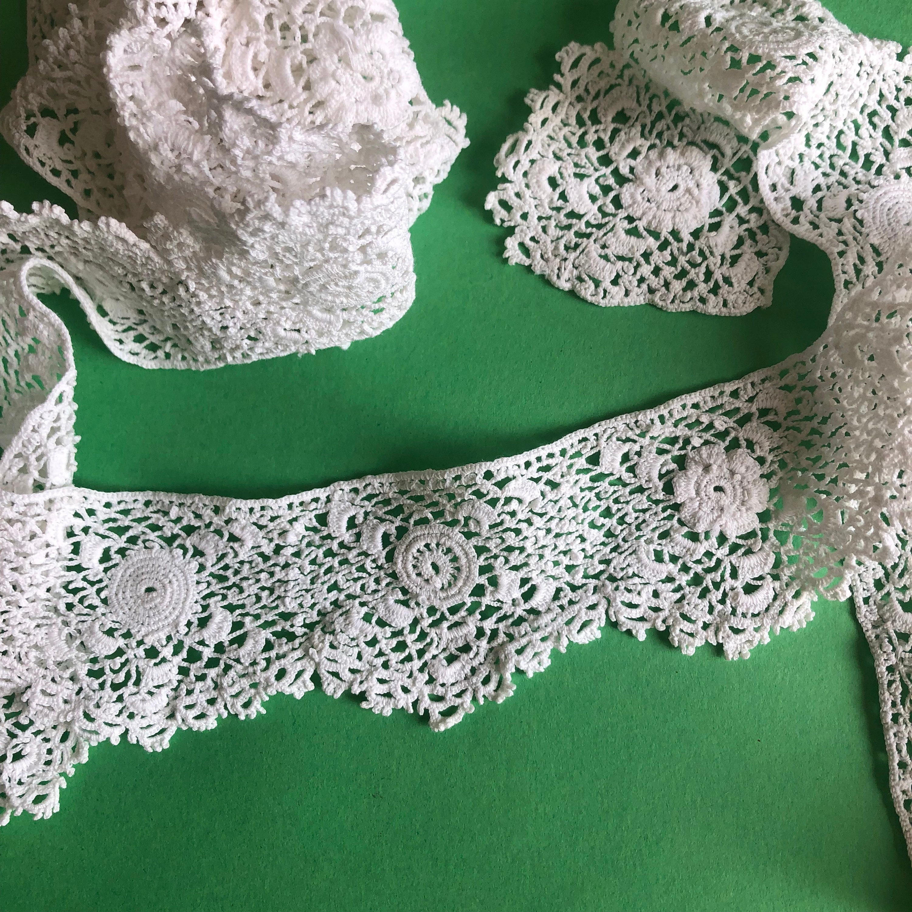 Antique Clones Lace Trim, Irish Lace, 2 in X 65 In - Etsy