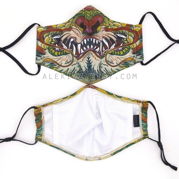 Dragon Mask - Etsy