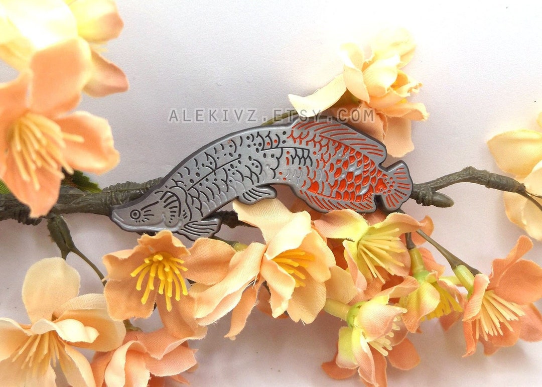 ARAPAIMA . Giant Fish Pin - Etsy