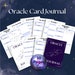Digital Oracle Journal, Printable Oracle Pages, Daily Card Reading ...