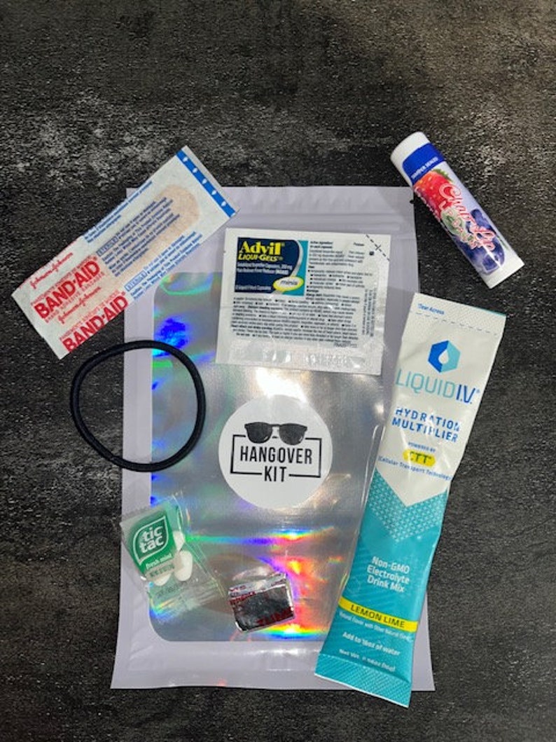 Hangover Morning After Kit for Wedding Favors, Bachelor Bachelorette ...
