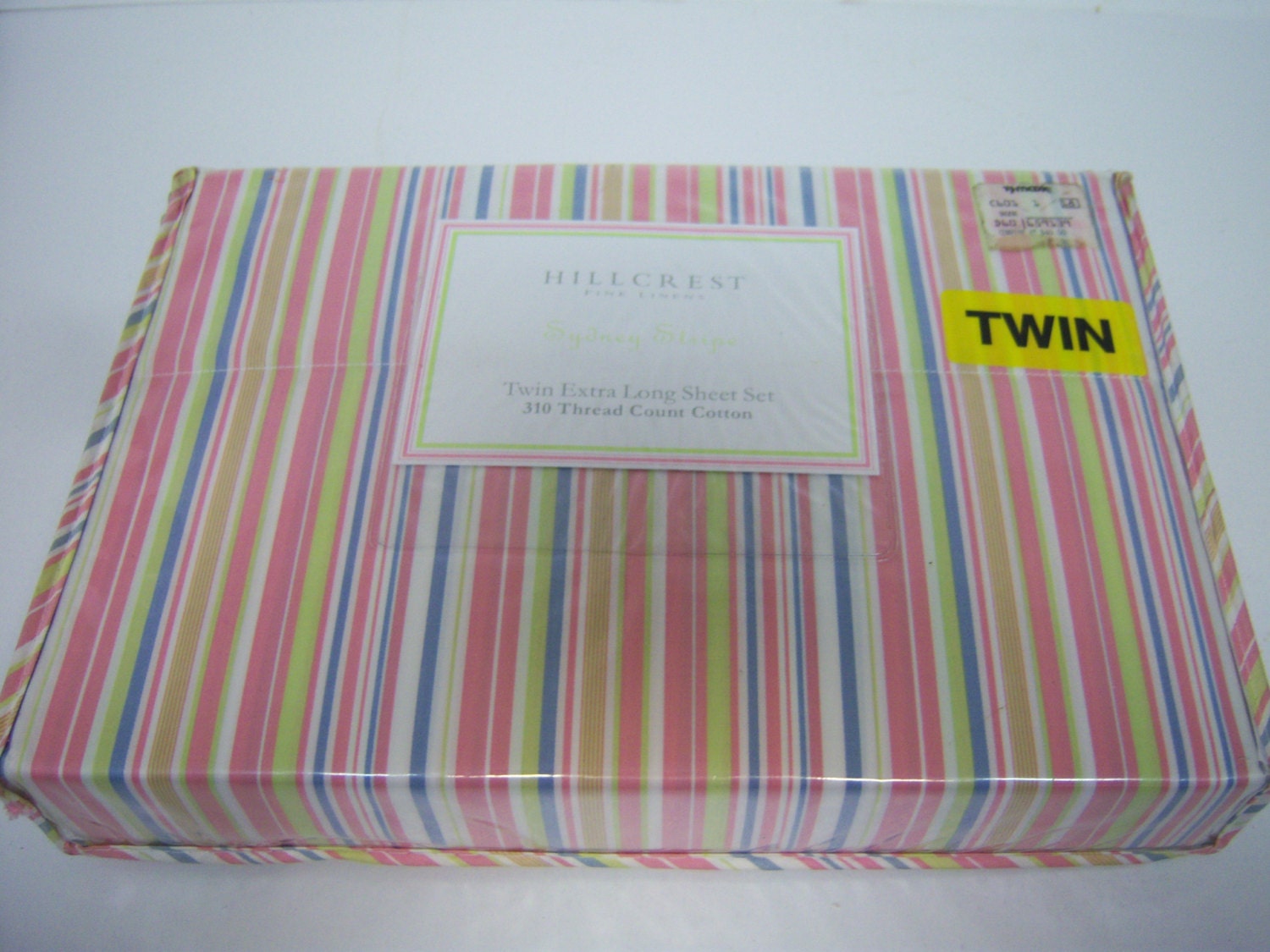 Hillcrest Fine Linens Twin Extra Long Sheet Set Printed - Etsy