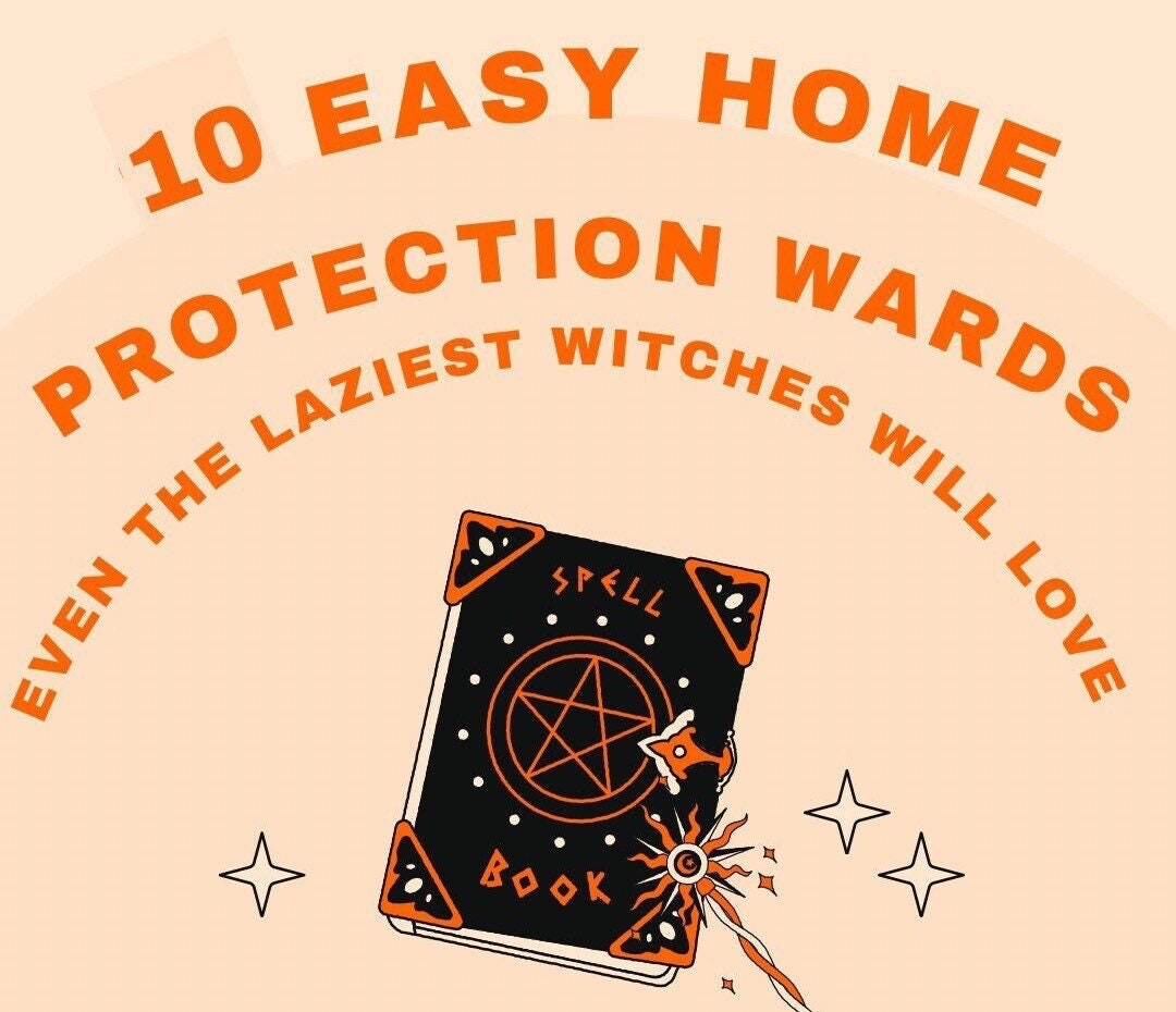 DIGITAL Home Protection Ward Spells / Home Protection / Witchcraft ...