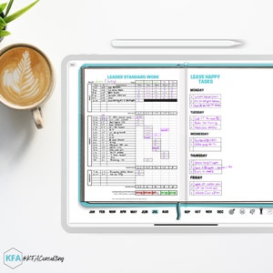 Leader Standard Work Template for Daily, Weekly, Monthly Meetings and ...