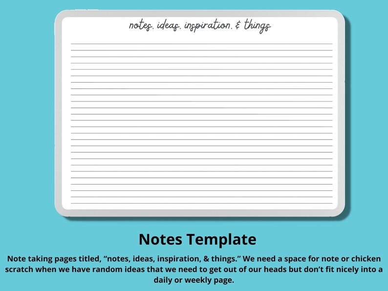 Onenote Fall Digital Planner - Daily, Weekly, Monthly Templates ...