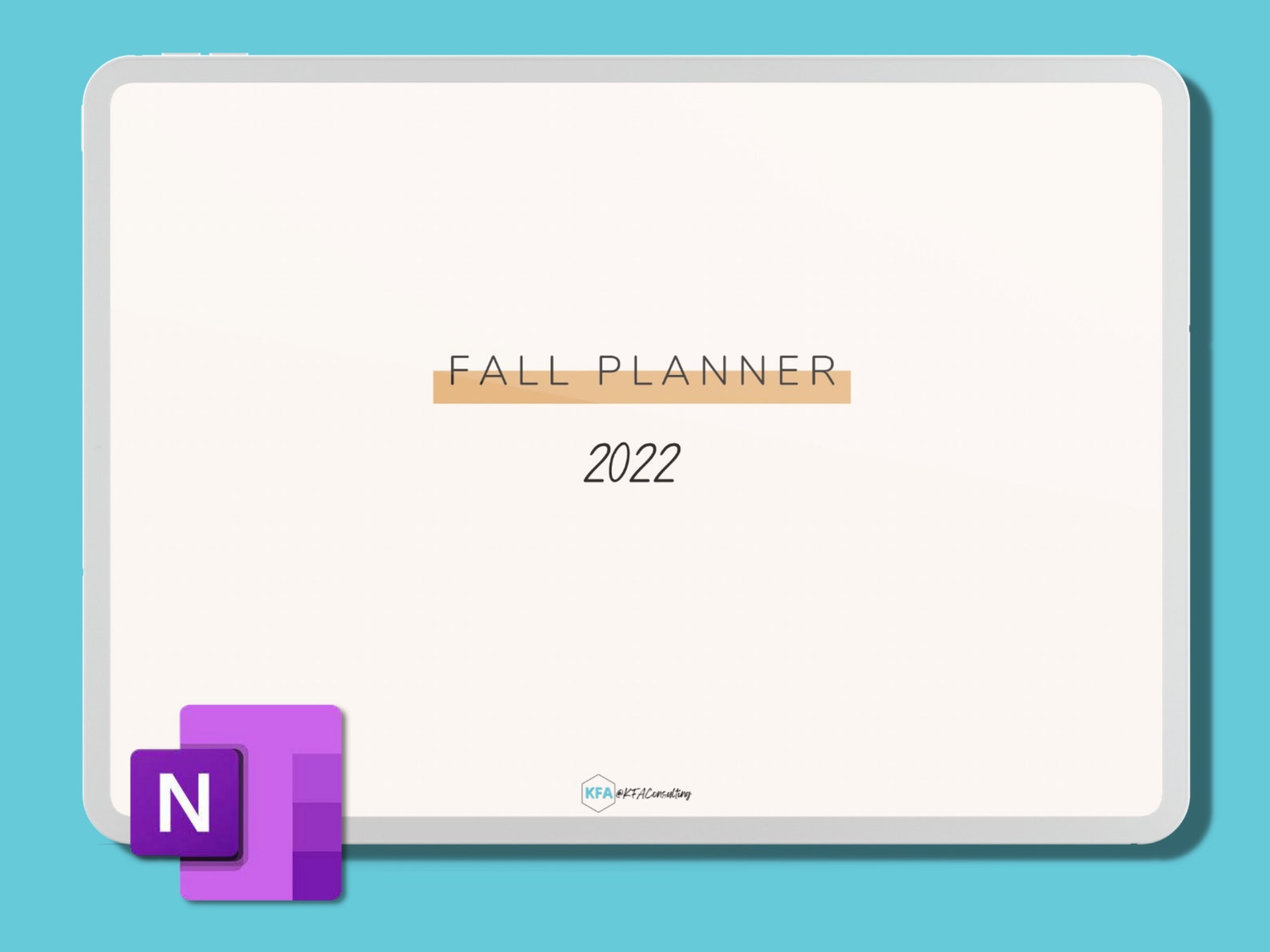 Onenote Fall Digital Planner - Daily, Weekly, Monthly Templates ...