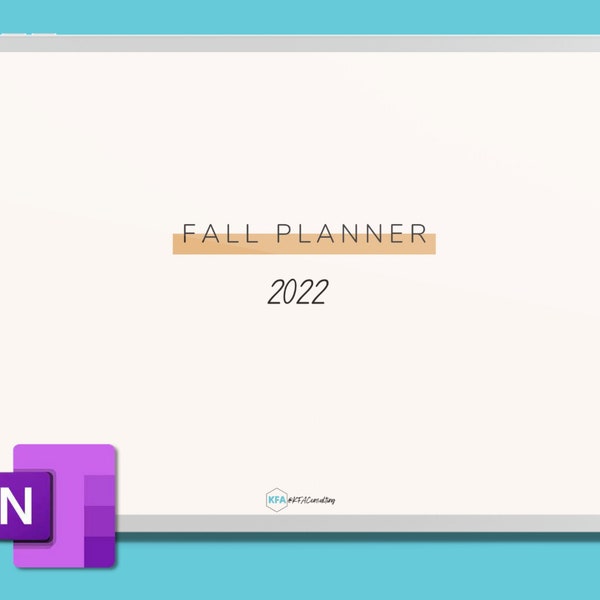 Onenote Templates - Etsy