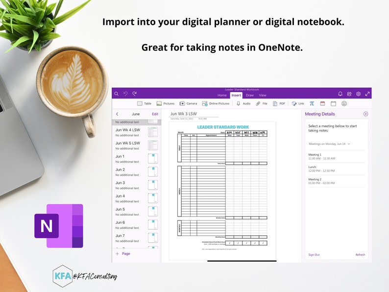 Leader Standard Work Template for Daily, Weekly, Monthly Meetings and ...
