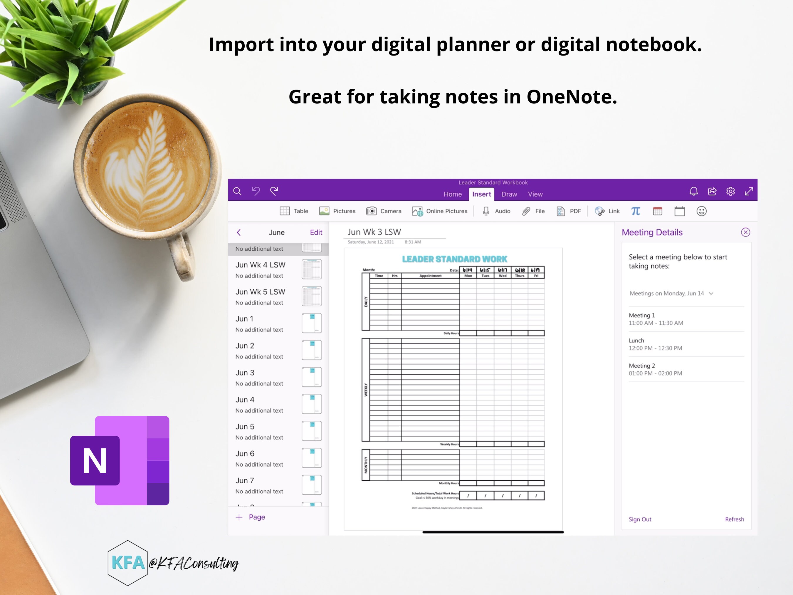 Leader Standard Work Template for Daily, Weekly, Monthly Meetings and ...