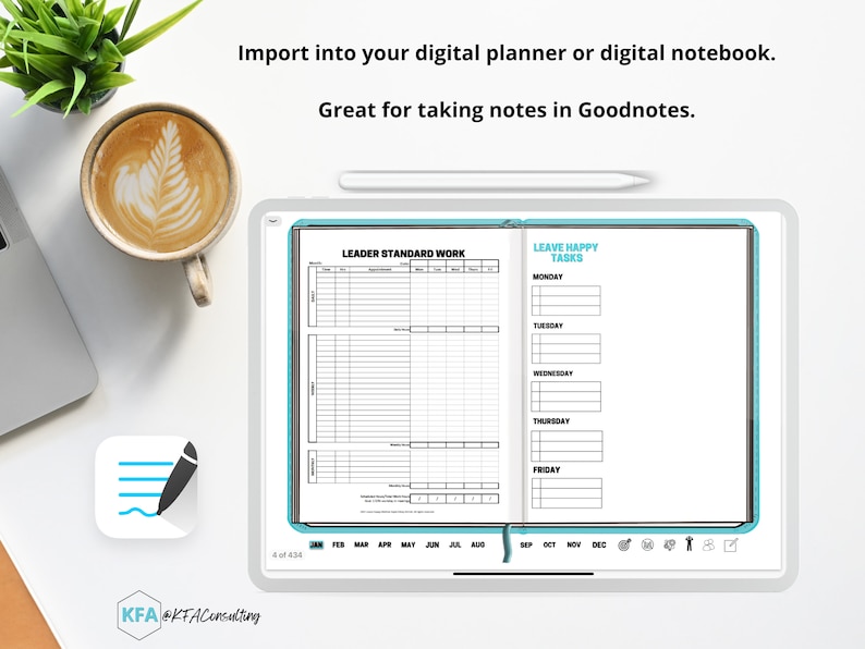 Leader Standard Work Template for Daily, Weekly, Monthly Meetings and ...