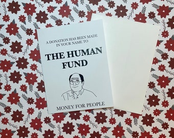 The Human Fund Card - Etsy