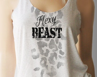 Beast Workout Tank. Workout Shirt. Workout Clothes. Exercise Clothing ...