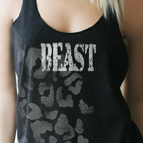 Beast Workout Tank. Workout Shirt. Workout Clothes. Exercise - Etsy
