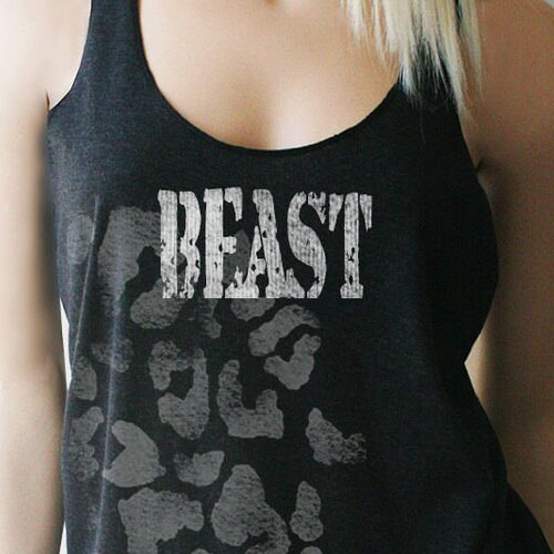 Beast Workout Tank. Workout Shirt. Workout Clothes. Exercise - Etsy